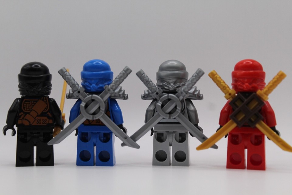 Lego Ninjago Minifigures Lot Jungle Robes Tournament Of Elements Kai ...