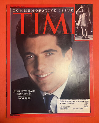 John F. Kennedy Jr Time Magazine July 26 1999 1960-1999 VG | eBay