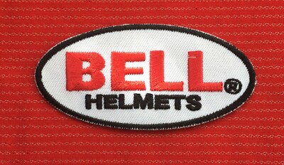 BELL HELMET MOTO GP TT SUPER BIKE RACING BADGE IRON F1 SEW SOW ON PATCH ...