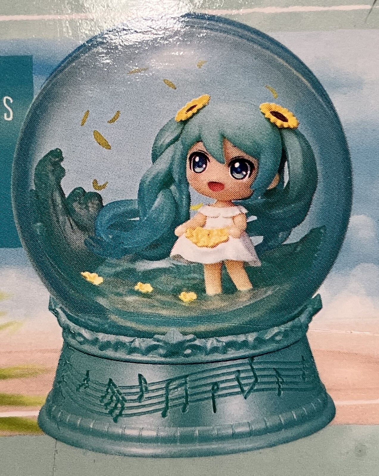 Re-ment Hatsune Miku Scenery Dome Figure #2 Memories of Summer Japan Import