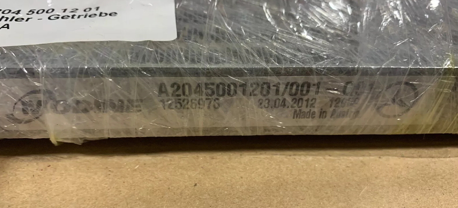 For Mercedes Genuine Automatic Transmission Oil Cooler 2045001201 ...