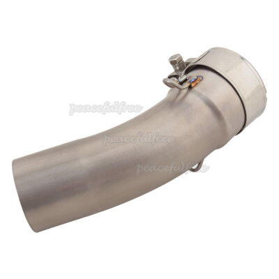 Motorcycle Exhaust Mid Pipe Connection For Kawasaki Ninja ZX4R ZX4RR ...
