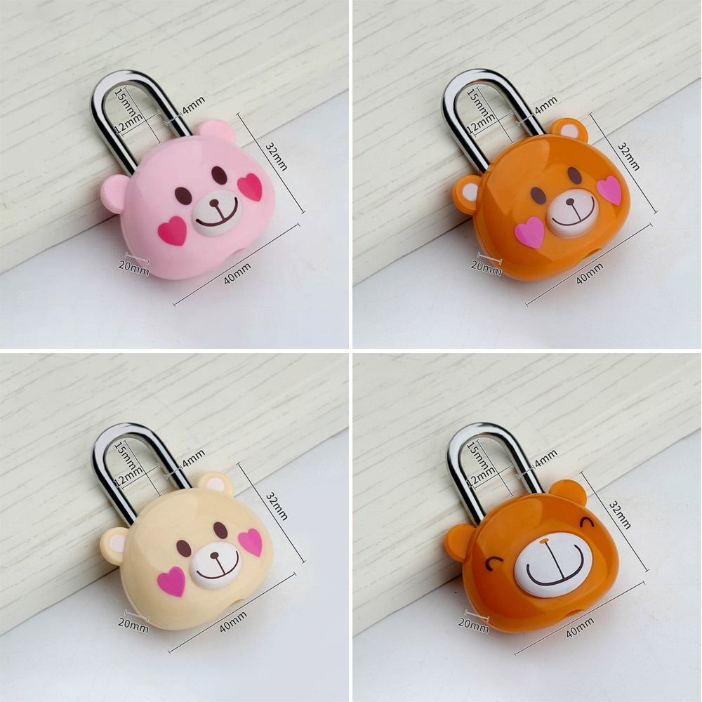 Plastic Cabinet Lock Bear Cartoon Bear Lock High Quality Padlock ...