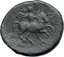 PHALANNA in THESSALY Authentic Ancient 325BC Roman Coin w MAN on HORSE ...