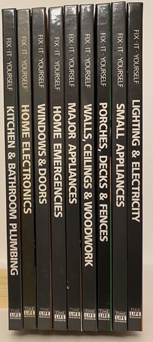 Vintage Fix It Yourself Books Time Life 1987 Home Repair Improvement ...
