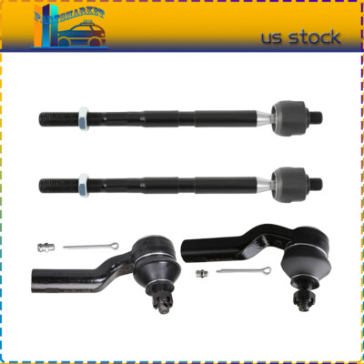 For FORD FOCUS 2012 13 14 15 16 17-2018 All Models 4x Front Tie Rod End ...