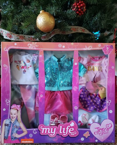 Jojo Siwa My Life As 18” Doll Clothing Set 3 Outfits 9 Pieces. Sold Out ...