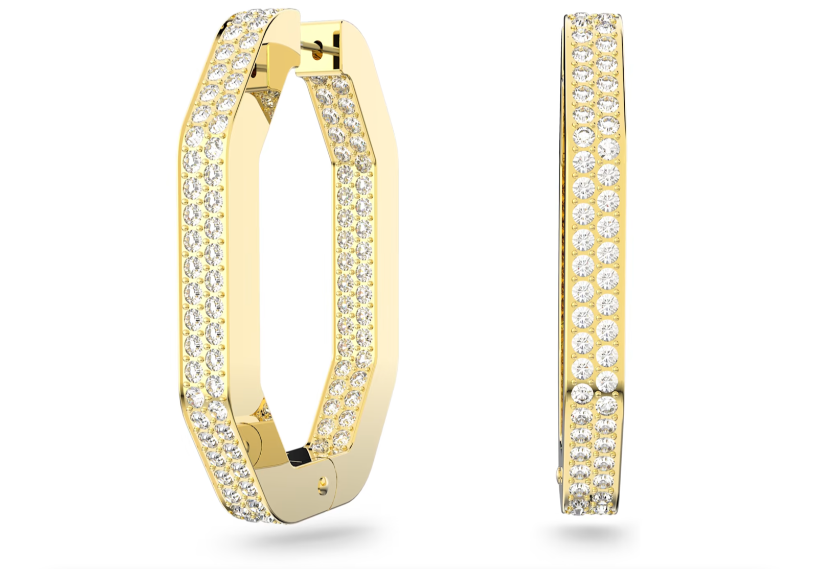 Authentic Swarovski 5618304 Dextera Hoop Earrings | eBay