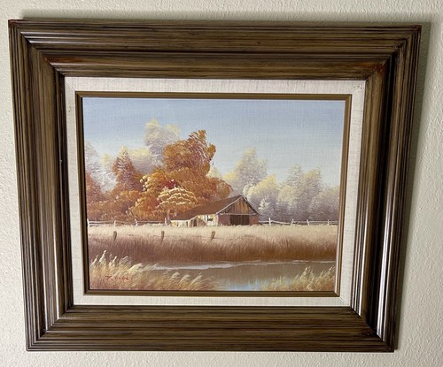 (Jean) J. Hogan Signed Original Art Oil Painting Landscape | eBay