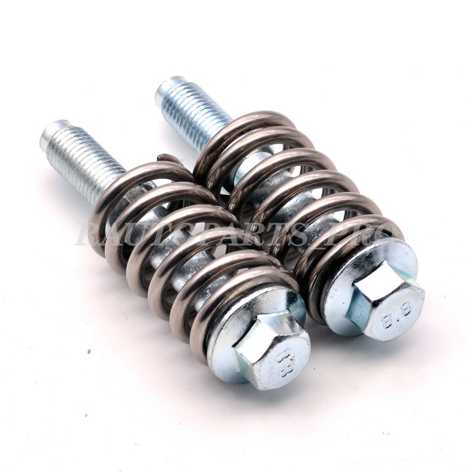 For Mitsubishi Lancer Evo X Exhaust Bolts & Springs Downpipe Midpipe ...