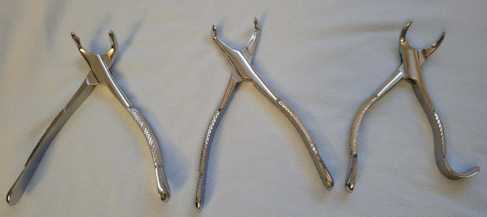 MILTEX PREMIUM Dental Surgical Extraction Forceps 6 pc lot # 151A 16 ...