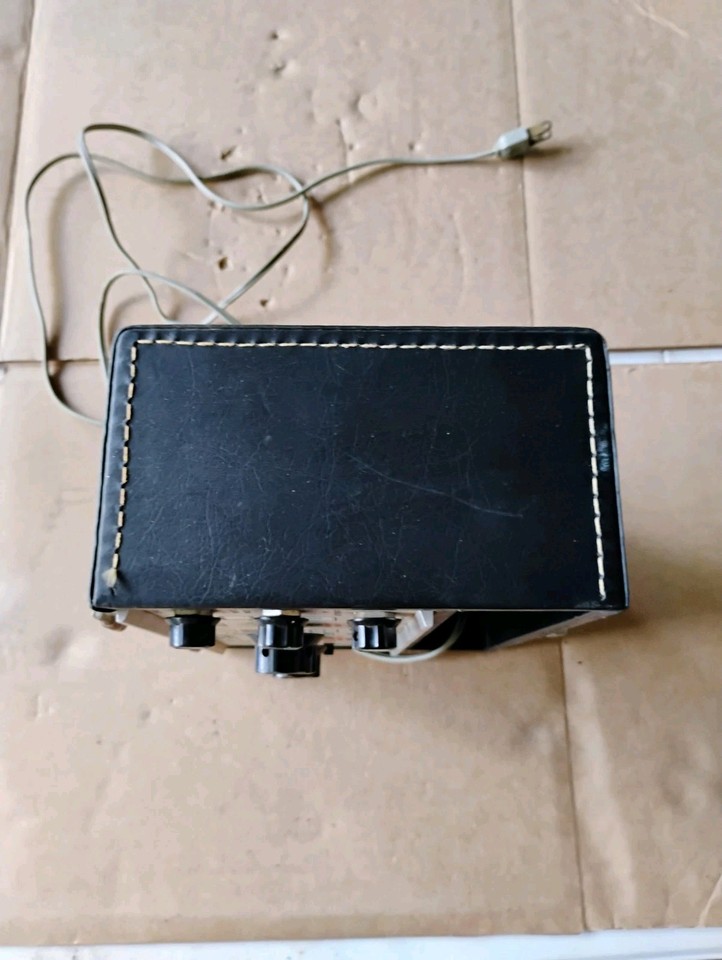 VINTAGE AMPHENOL COLOR COMMANDER MODEL 865 USA not powering on damaged ...