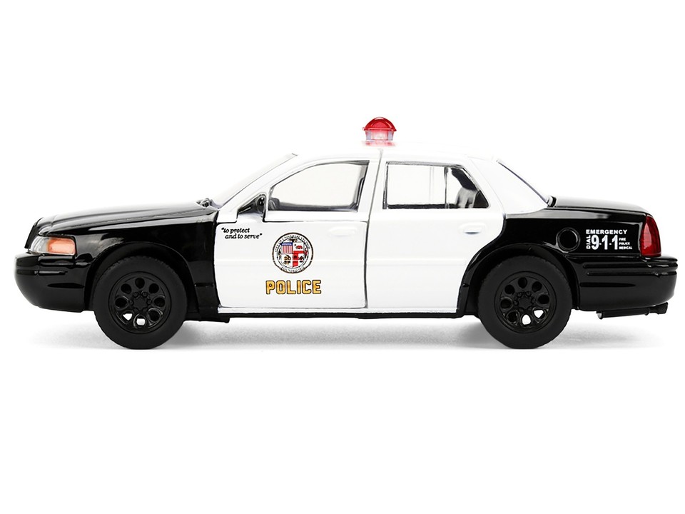 FORD CROWN VICTORIA LAPD "FAST & FURIOUS" 1/32 DIECAST METAL CAR BY ...