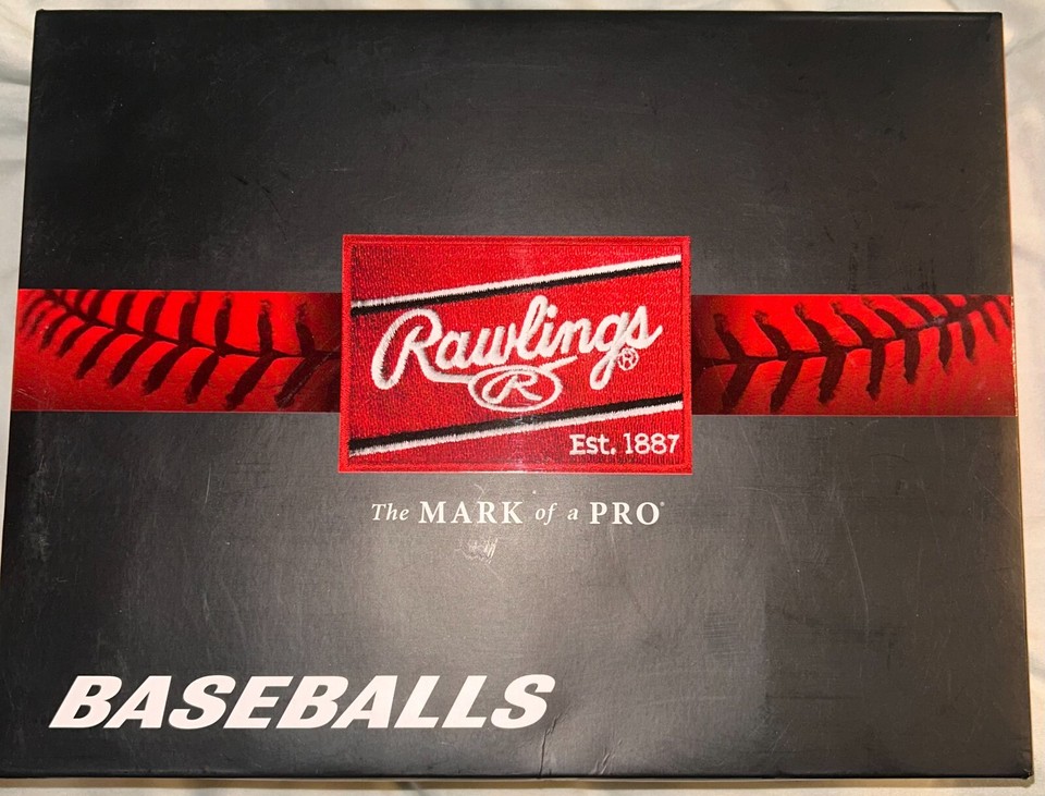 1 DOZEN USED RAWLINGS OFFICIAL MAJOR LEAGUE BASEBALLS MLB MANFRED JR | eBay