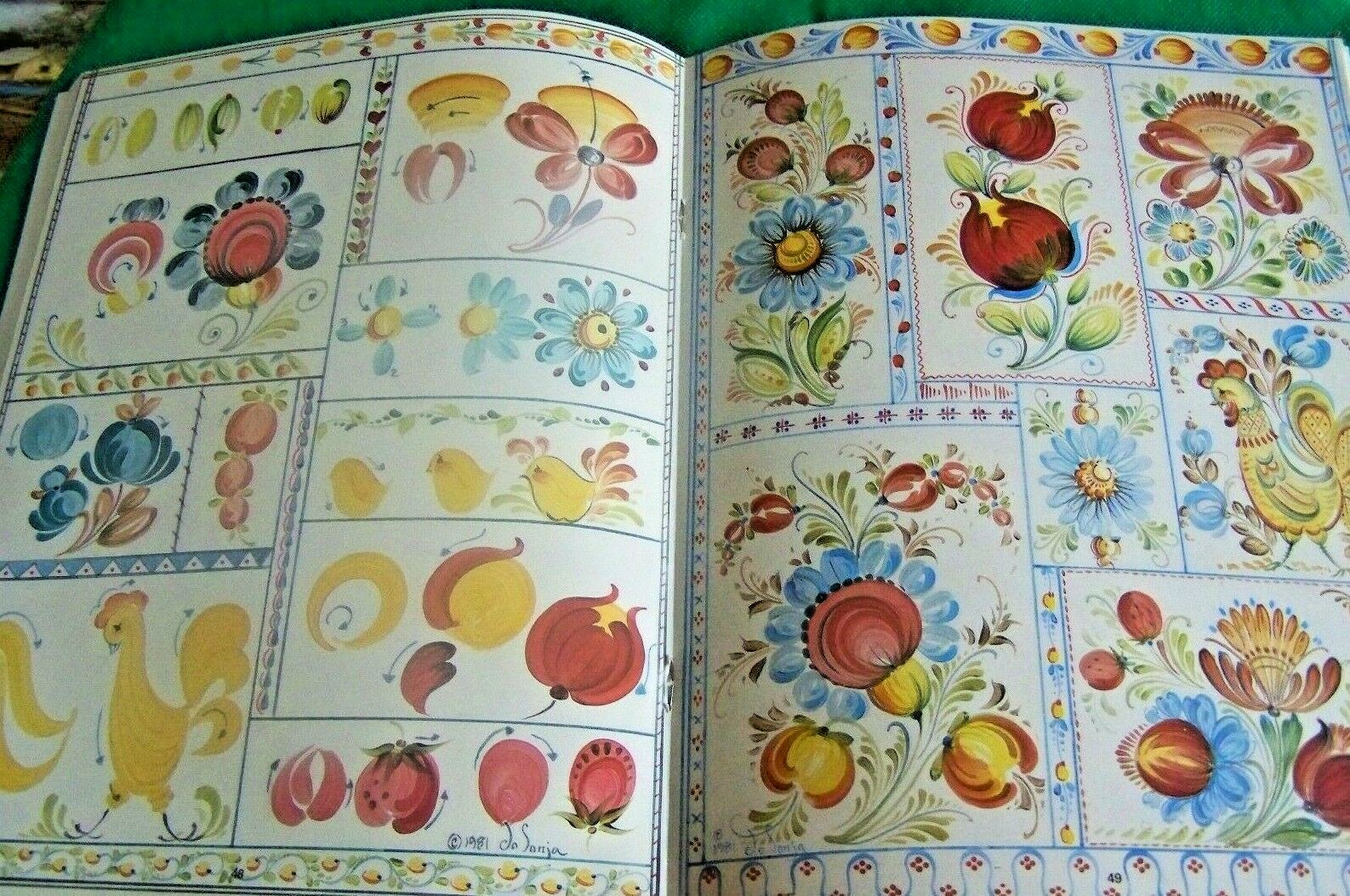 THE BASICS OF FOLK ART V1 JO SONJA & JERRY JANSEN 1981 TOLE PAINT ...