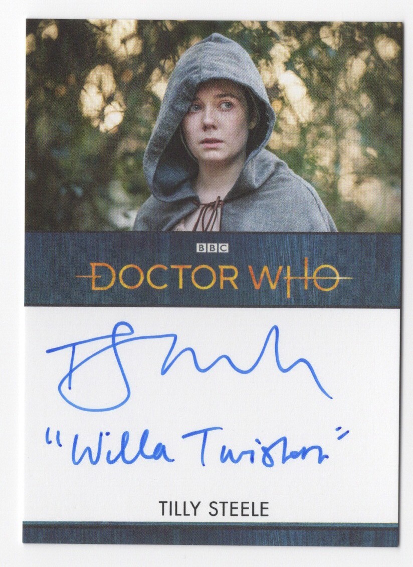 Tilly Steele Willa Twiston DOCTOR WHO Series 11 & 12 Inscription ...