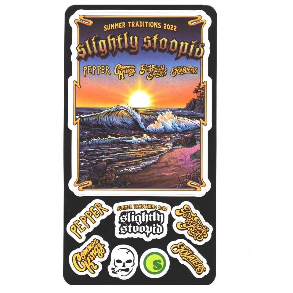 SLIGHTLY STOOPID SUBLIME ROME ATMOSPHERE Summertime 2023 Ltd Ed RARE ...