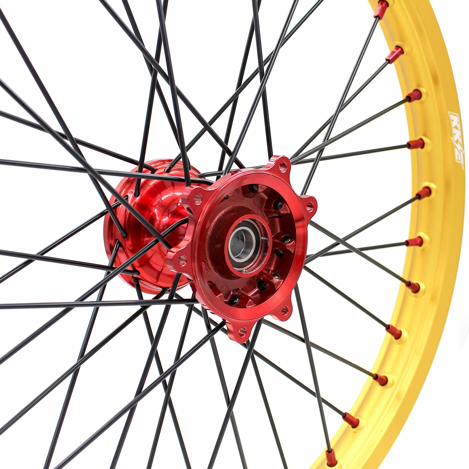 KKE 21-19 Cast Wheels Fit Honda CRF250R 2004-2013 CRF450R 2002-2012 ...