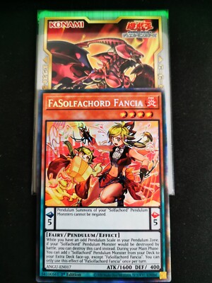 Yu-Gi-Oh! FaSolfachord Fancia - ANGU-EN017 - NM/M - 1st Ed. - Collector ...
