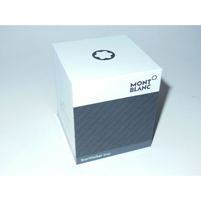 New Montblanc StarWalker Grey Fountain Pen Ink 50ml 128077 2021 Limited ...