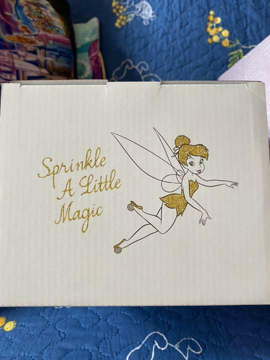Tinker Bell LED Light Figure Sprinkle A Little Magic Peter Pan Lantern ...
