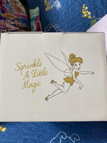 Tinker Bell LED Light Figure Sprinkle A Little Magic Peter Pan Lantern ...