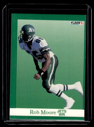 1991 Fleer Rob Moore New York Jets #153 | eBay
