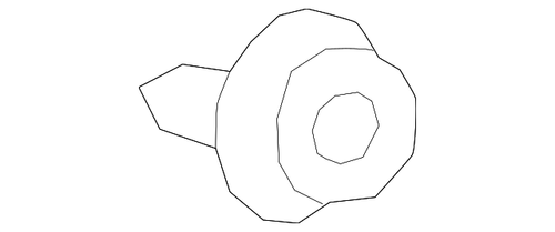 Lexus Toyota OEM Nx200t Exterior-lift Gate-finish Panel Fastener ...