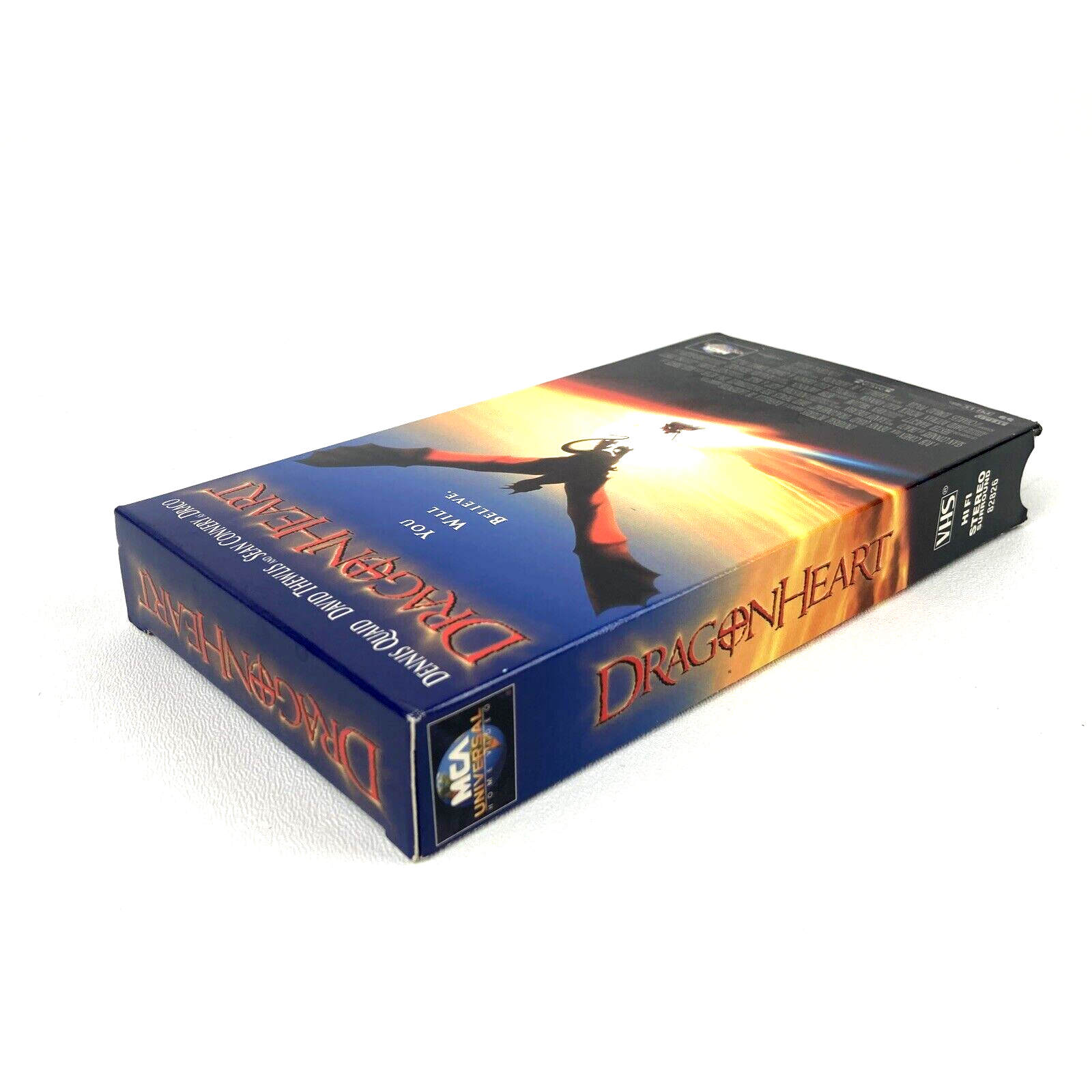 Dragonheart (VHS, 1997) - VCR Video Tape Action Adventure Fantasy Movie ...