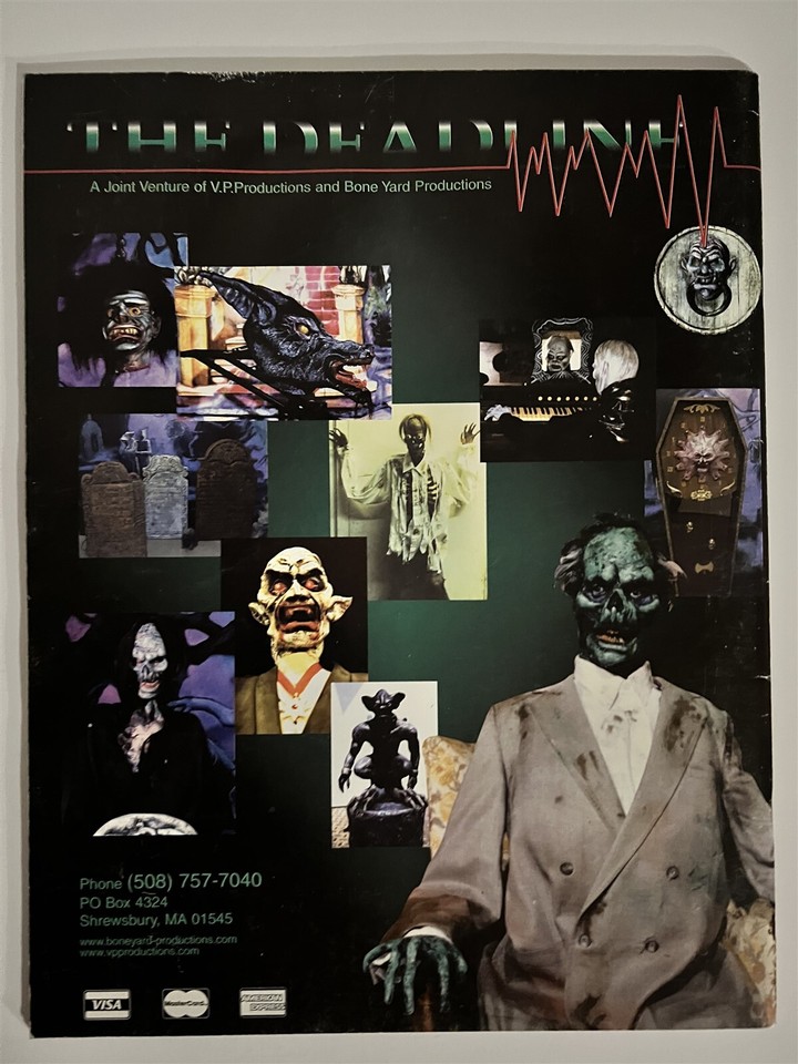 FRIGHT TIMES ISSUE #12 HAUNTED ATTRACTION/HOUSE AMUSEMENT PARK DARK ...