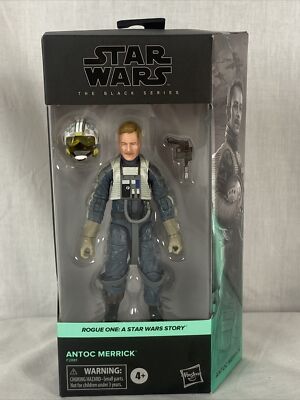 Star Wars Black Series Rogue One Antoc Merrick Blue Leader Action ...