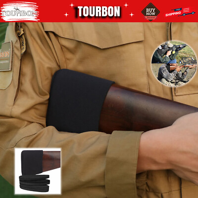 TOURBON Slip on Recoil Pad Rifle/Shotgun Buttstock Sleeve Shooting ...