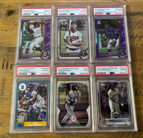 PSA Graded MLB Slab Lot!!! Cheap Slabs for Show or Collection!!! | eBay