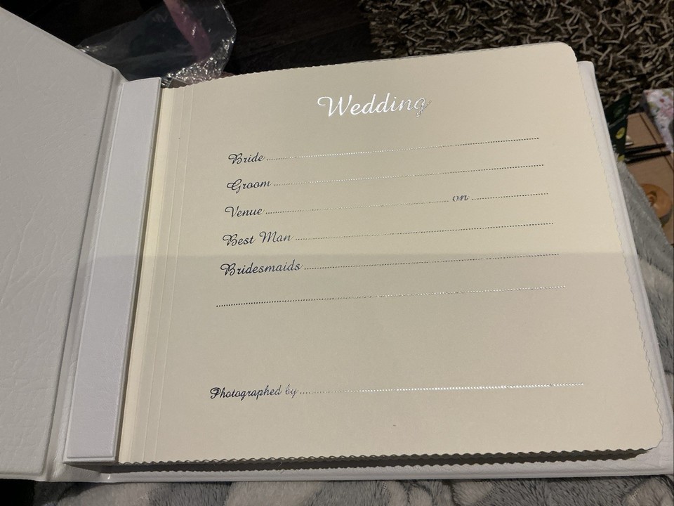 Spicer Hallfield Professional Wedding Album 23cm x 27cm Excellent ...