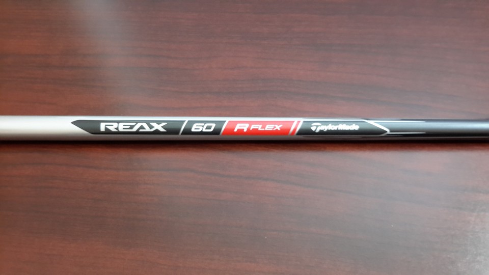8 REGULAR FLEX TAYLOR MADE GRAPHITE IRON SHAFTS 370 Parallel REAX 60 ...