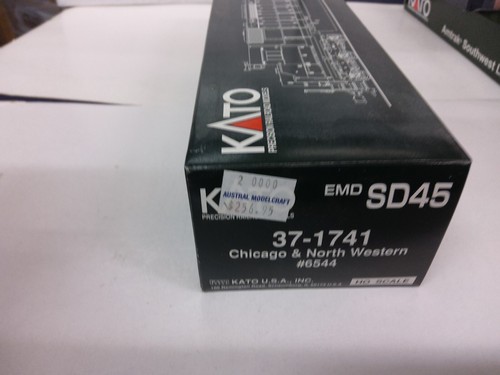KATO HO 37-1741 SD45 XHICAGO NORTH WESTERN NUMBER 6544 | eBay