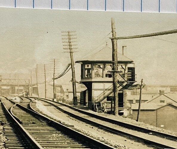 1930 PRR PENNSYLVANIA RAILROAD “R” BRINTON TOWER EAST PITTSBURGH PA NEW ...