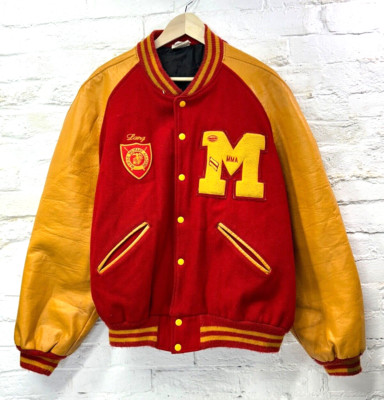 Vintage US Marine Military Academy Cadets Letterman Jacket | eBay