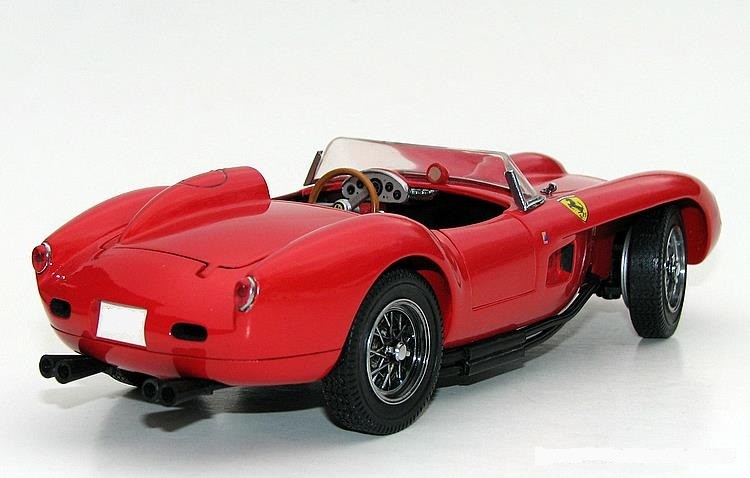 Ferrari Race Car Hot Rod Classic 1 24 Custom Dream Built Metal Model ...