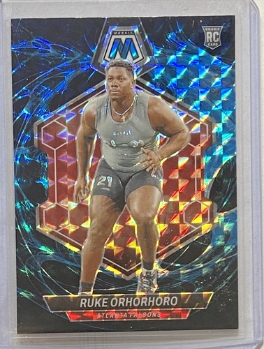 2024 Panini Mosaic Ruke Orhorhoro #335 RC Genesis Prizm SSP Falcons ...