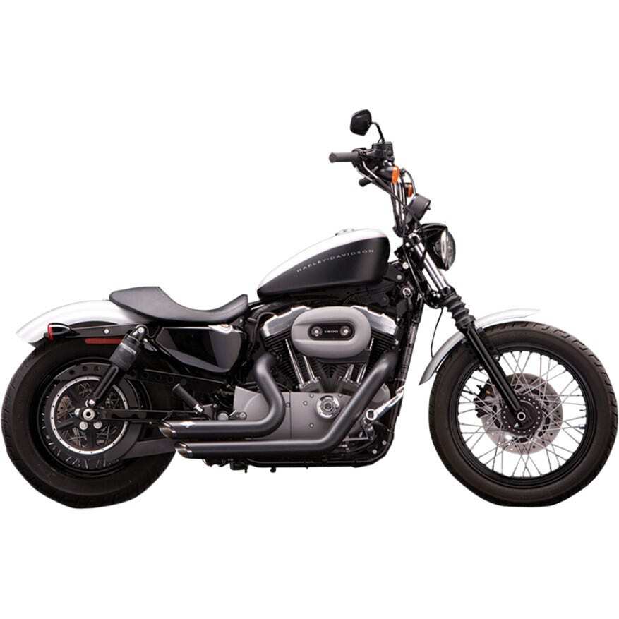 Legend New Black Aero Air Ride Rear Shocks Suspension Harley Sportster ...