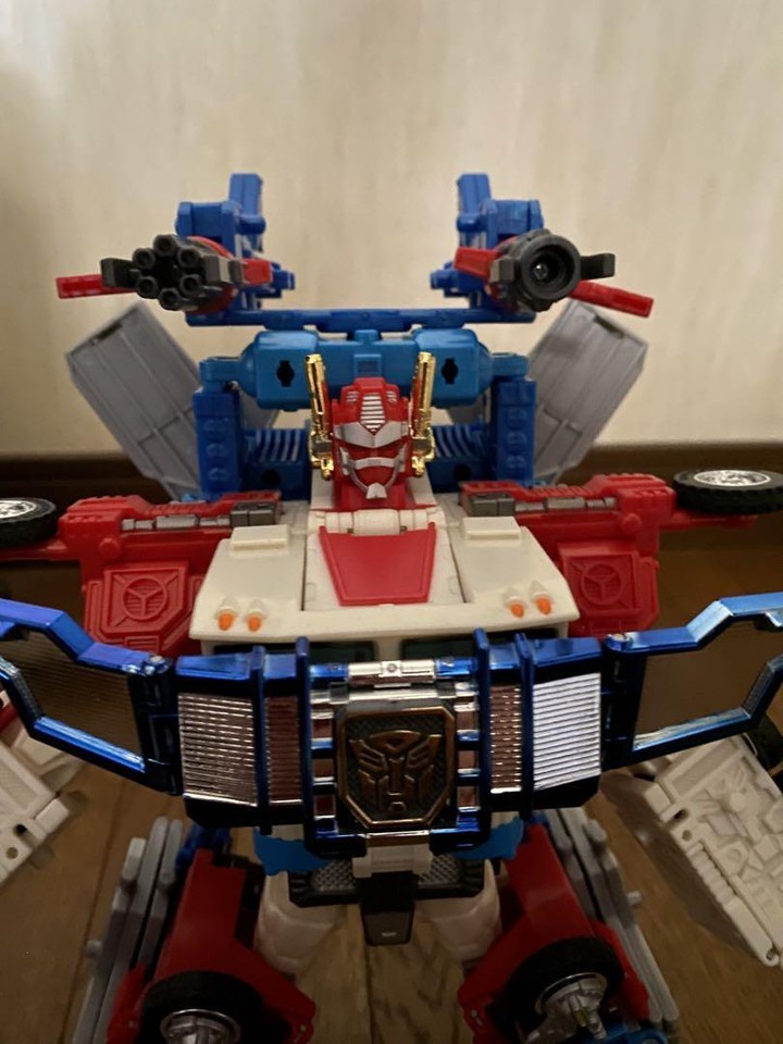 Transformers Car Robot Godfire Convoy Omega Prime Figure | eBay UK