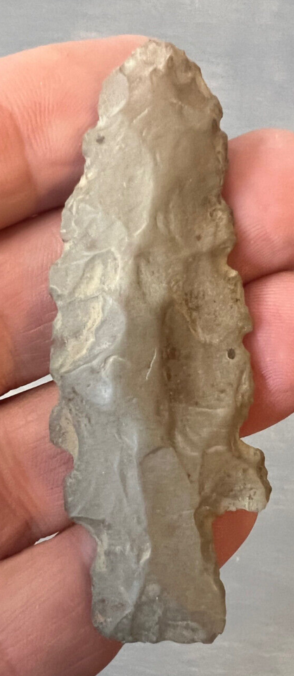 Authentic Evans Multi Notch Eccentric Arrowhead Point Artifact Arkansas ...