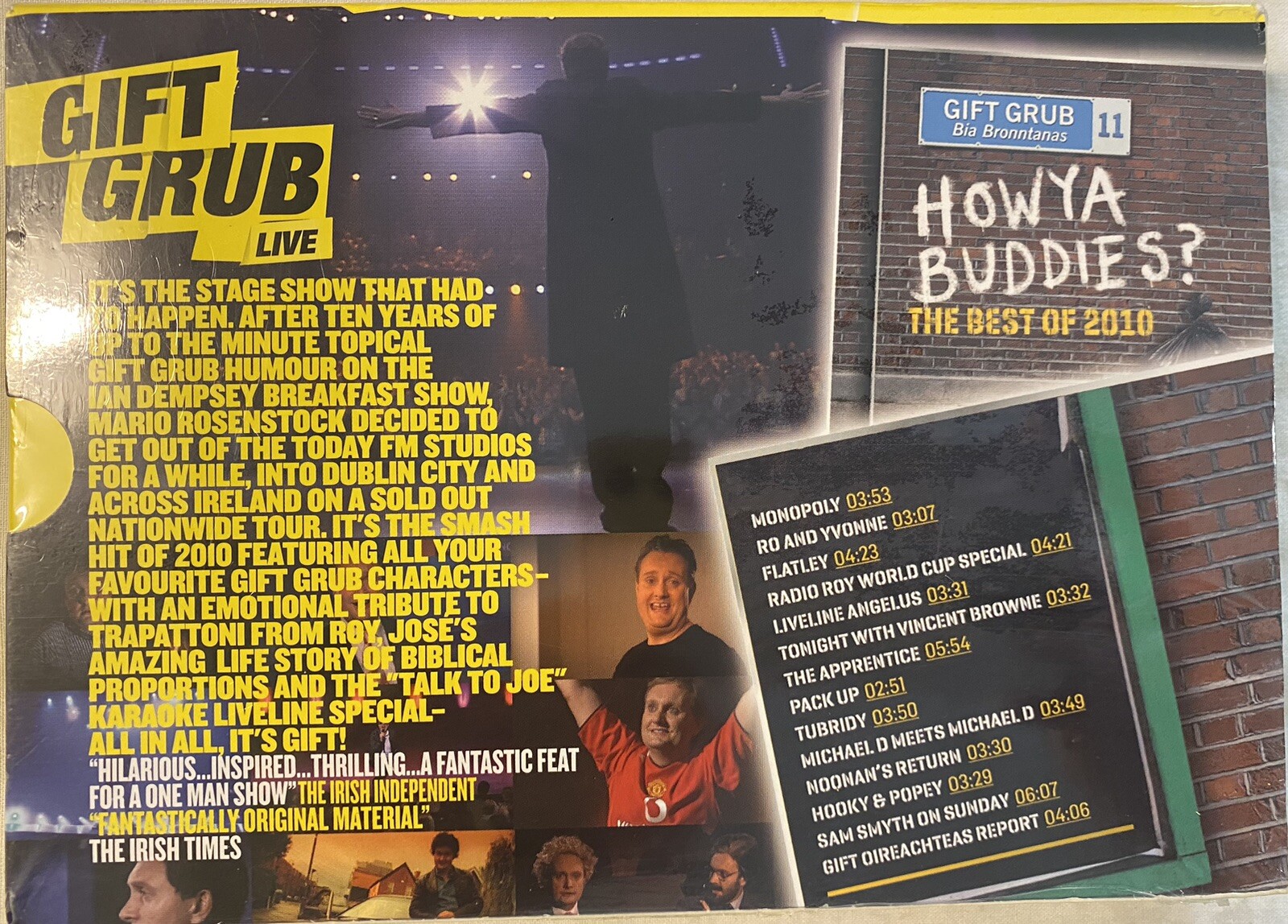 Gift Grub-The Box Set (RARE DVD & CD 2010) Brand New Sealed UK Import ...