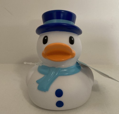 NWT Infantino 2025 Snowman Rubber Duck Fun Time Jeep Duck ~ SAME DAY ...