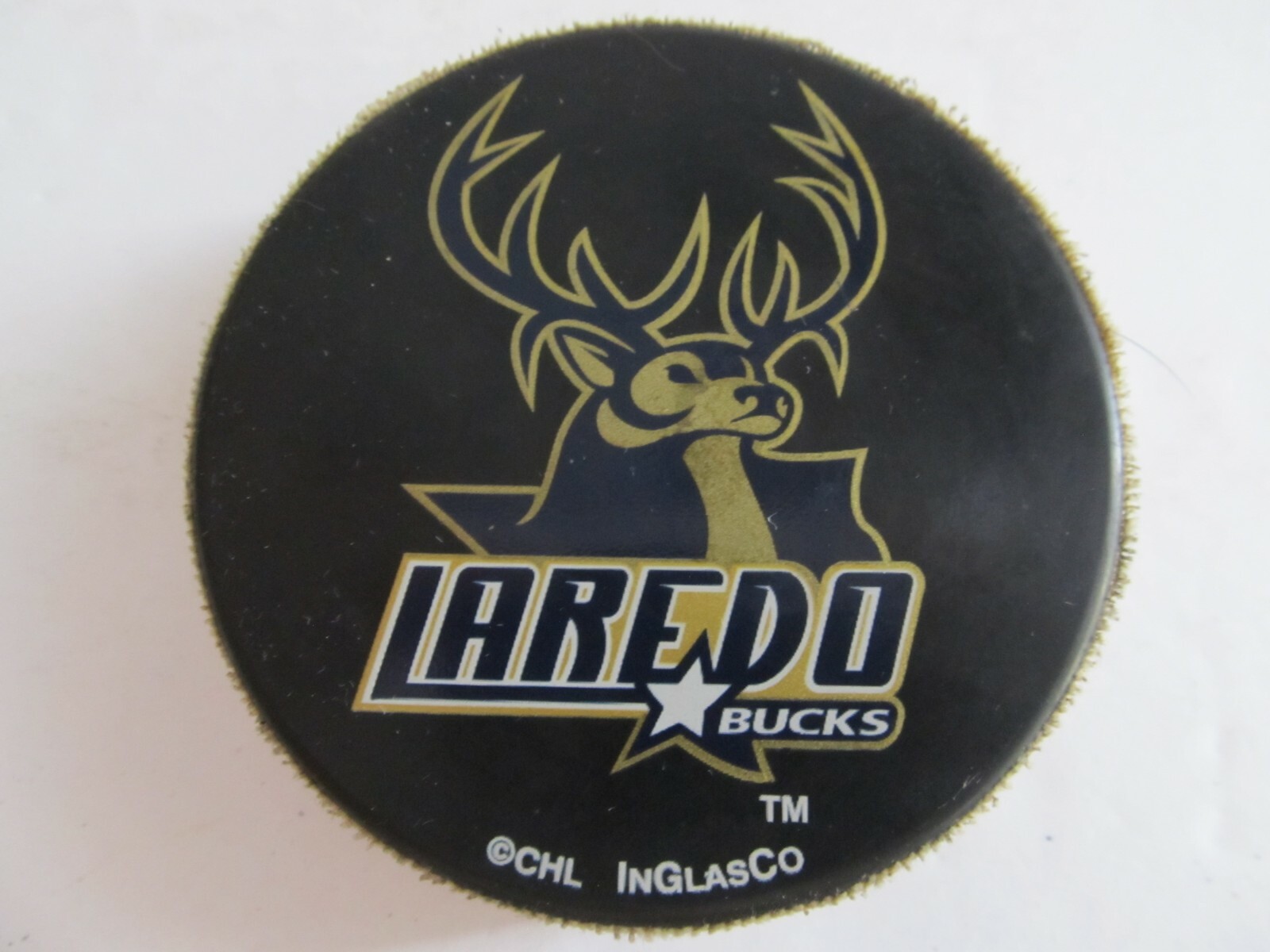 LAREDO BUCKS OFFICIAL HOCKEY PUCK CHL FINALS 5/20/07 RARE | eBay