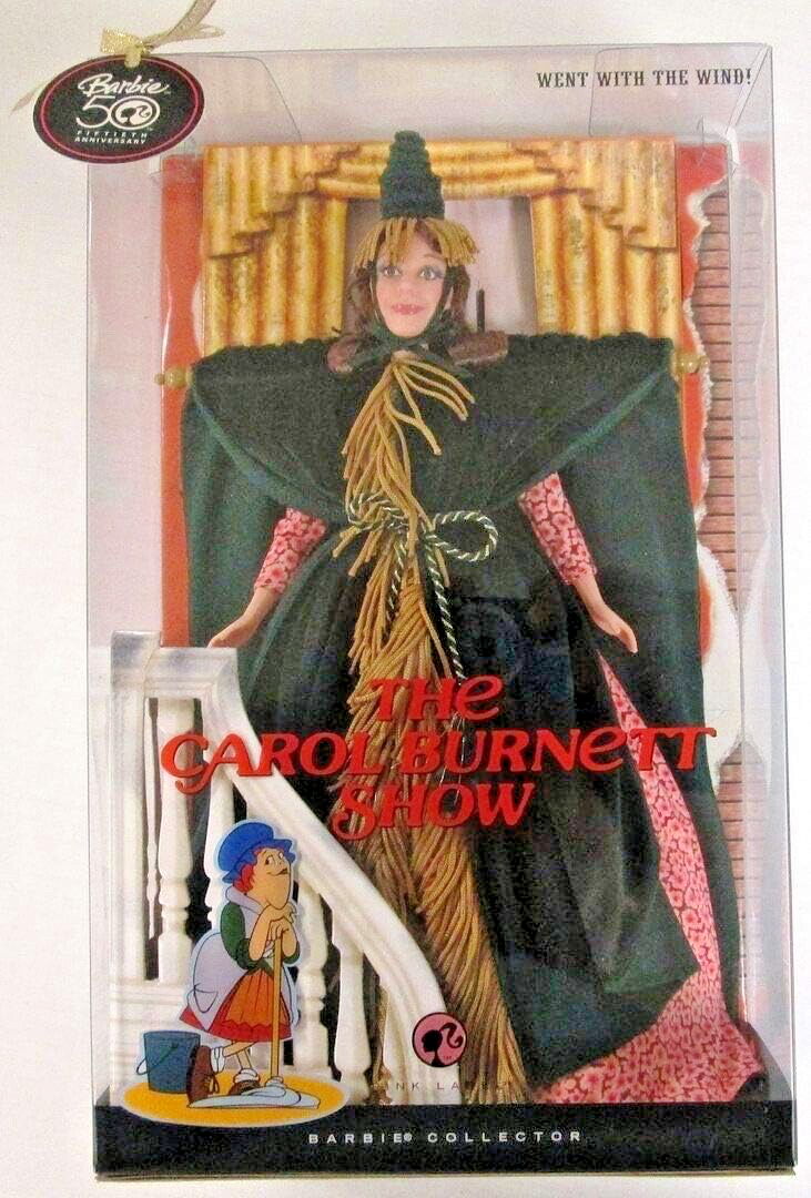 The CAROL BURNETT Show Barbie 50th Anniversary Doll NRFB N4986 Bob ...