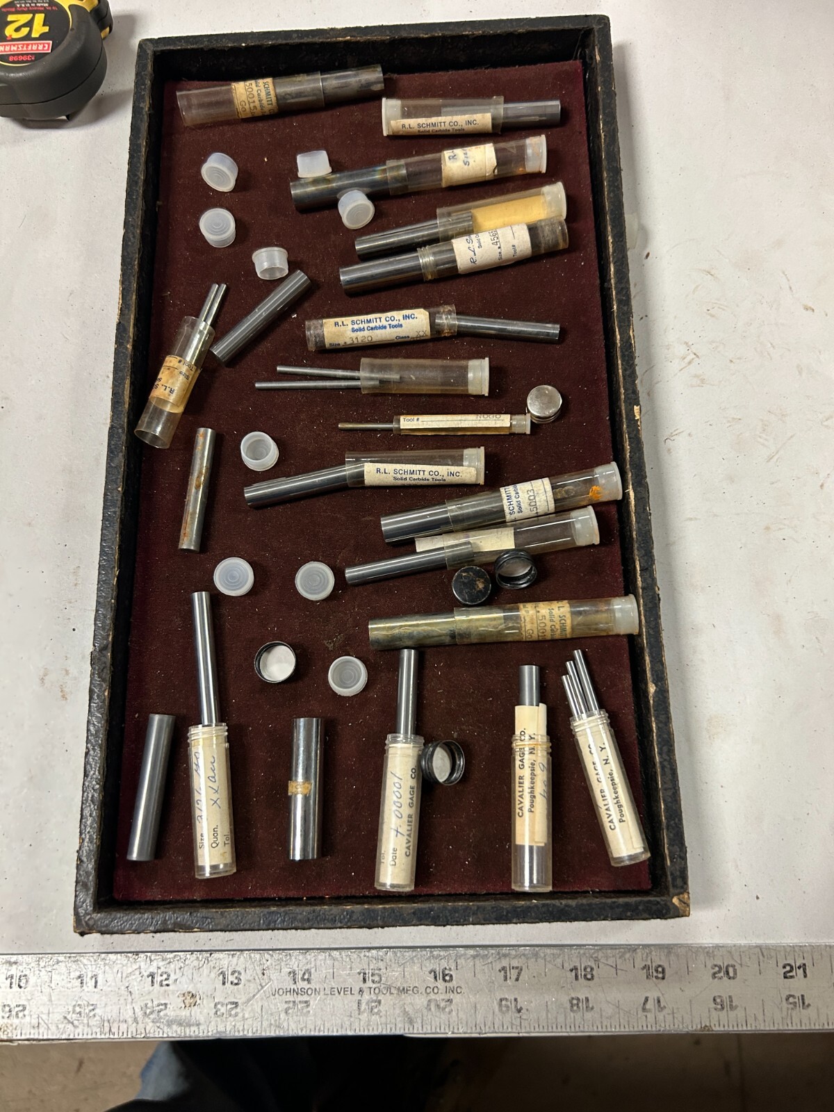 MACHINIST BkCs LATHE TOOL MILL Lot of Solid Carbide Wire Pin Gages | eBay