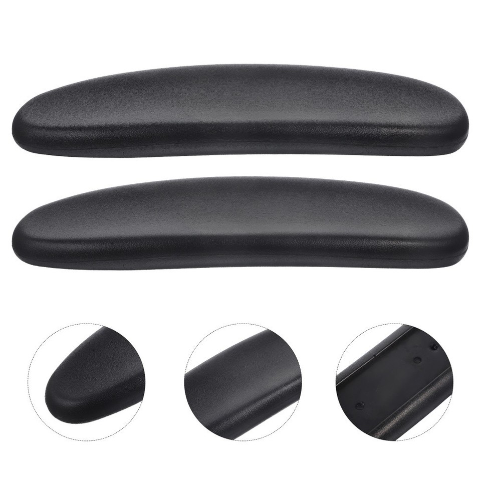 1 Pair Office Chair Armrest Pads Replacement PU Cushion for Office ...