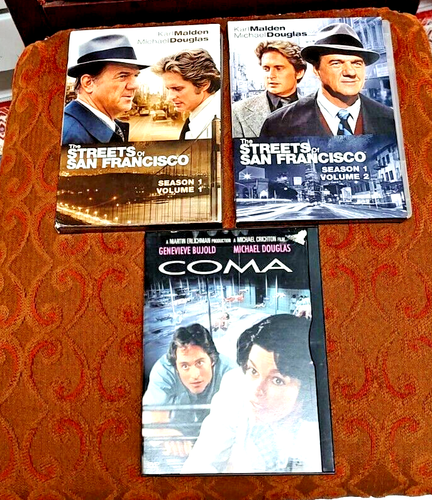 The STREETS of SAN FRANCISCO SEASON 1 VOLs 1 & 2 on DVD! PLUS, FREE "COMA DVD!" | eBay